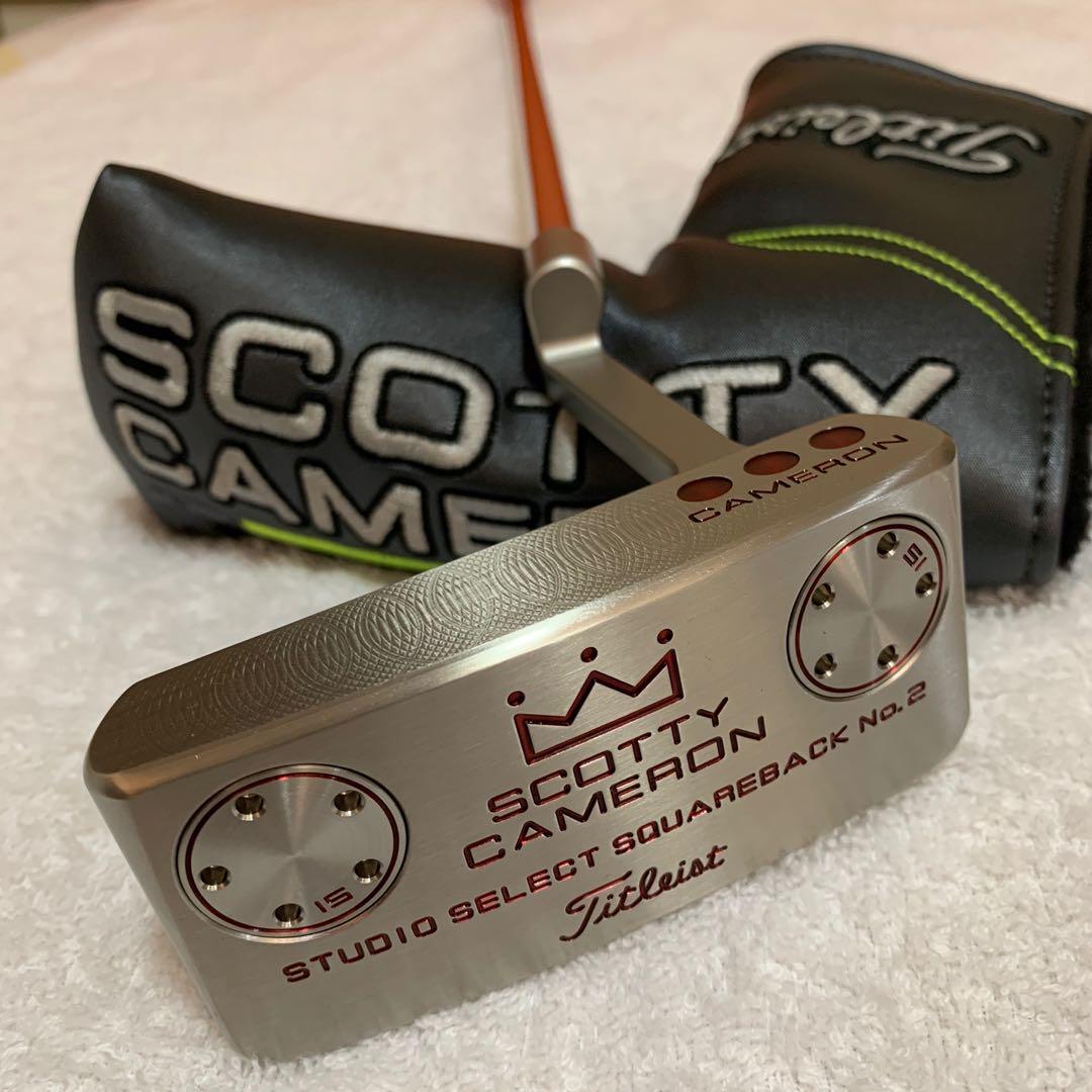 Scotty Cameron Studio Select No.2 Squareback No. 2 golf putter, Sports Equipment, Sports & Games ...