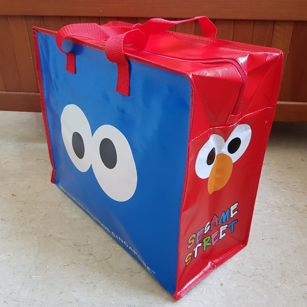 Sesame Street Eco Friendly Reusable/ Recycle Shopping Bag, Everything ...