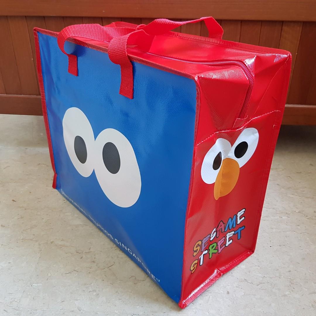 Sesame Street Eco Friendly Reusable/ Recycle Shopping Bag, Everything ...