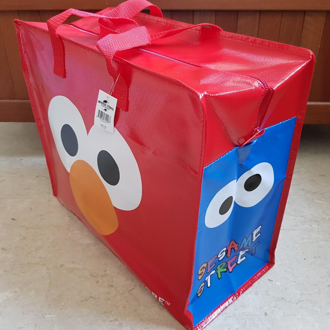 Sesame Street Eco Friendly Reusable/ Recycle Shopping Bag, Everything ...