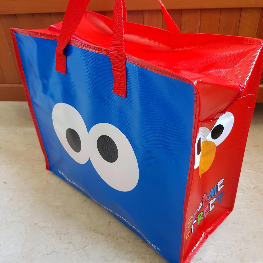 Sesame Street Eco Friendly Reusable/ Recycle Shopping Bag, Everything ...