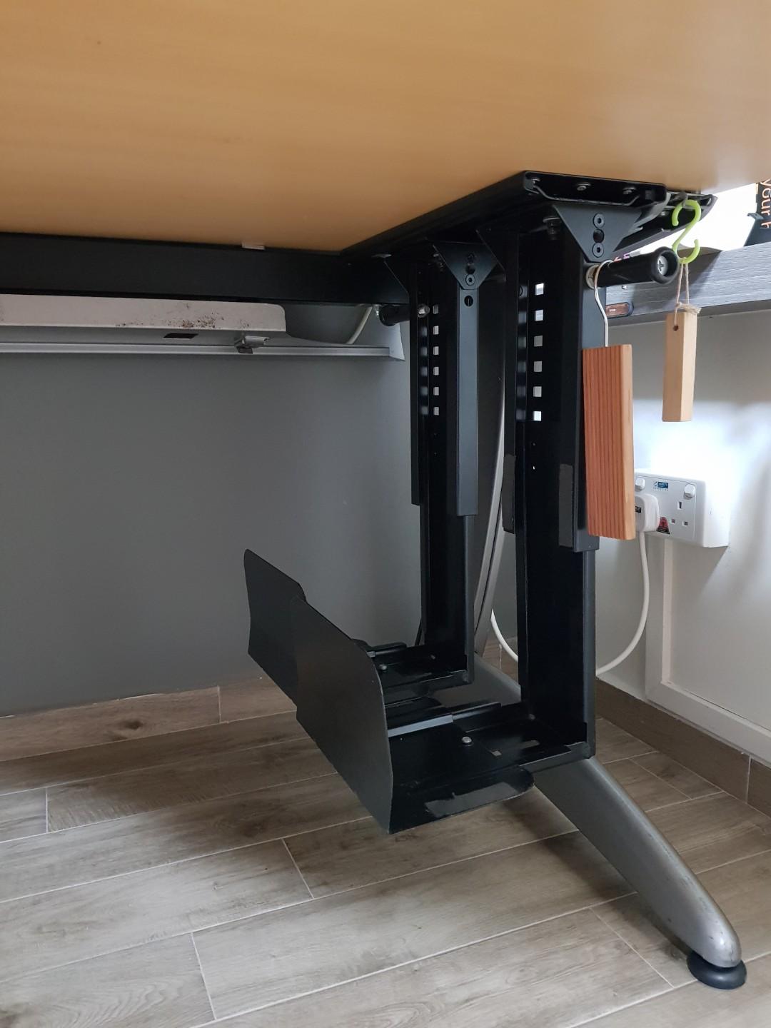 Steelcase L-Shaped Office Table, Furniture & Home Living, Furniture ...