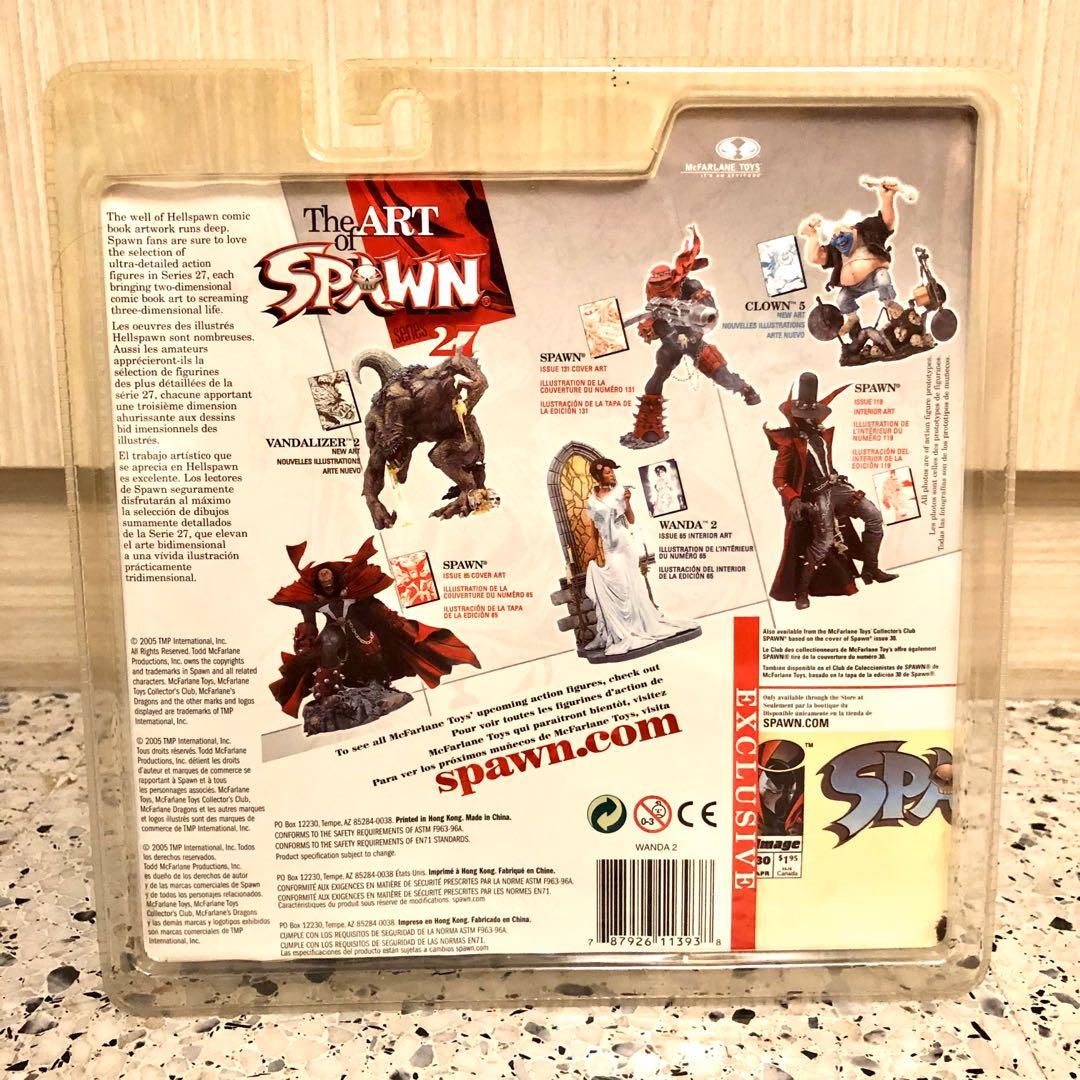 McFarlane Toys Spawn Series 27 The Art of Spawn: 6" Wanda Figure ...