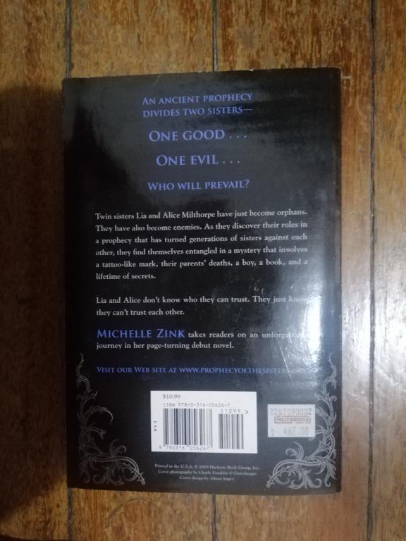 The Prophecy of the Sisters by Michelle Zink, Hobbies & Toys ...