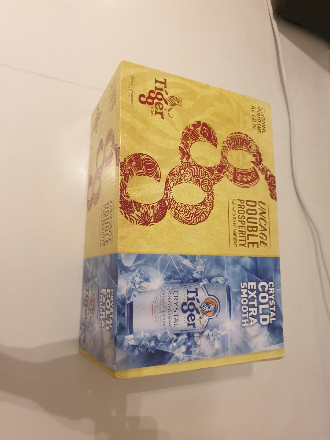 Tiger Beer, Food & Drinks, Alcoholic Beverages on Carousell