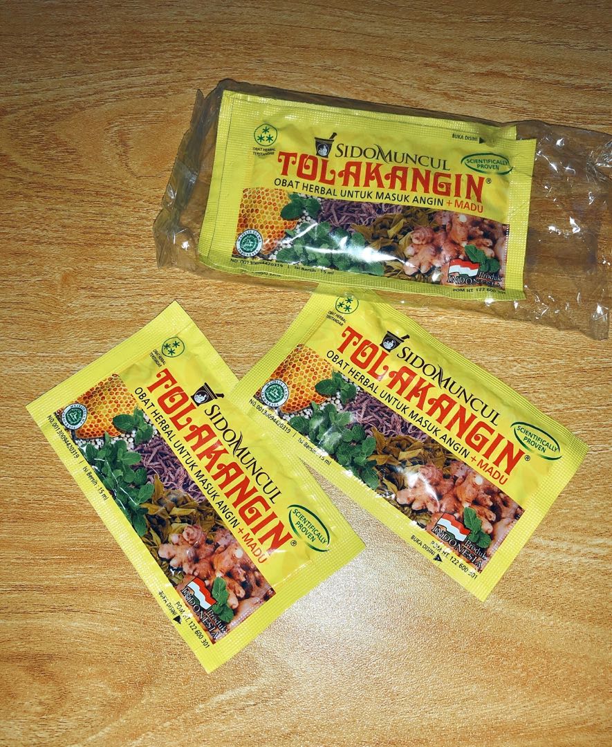 Tolak angin 1 box (12 sachets), Health & Nutrition, Health Supplements ...