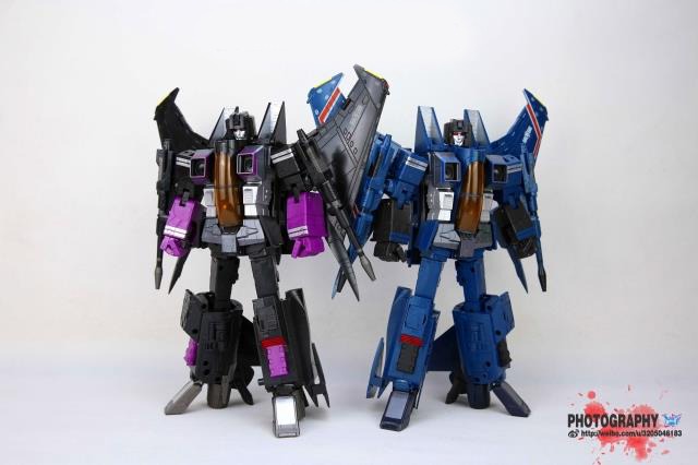 Transformers Robot Formers Skywarp Thundercracker Amplified Model MPF11 ...