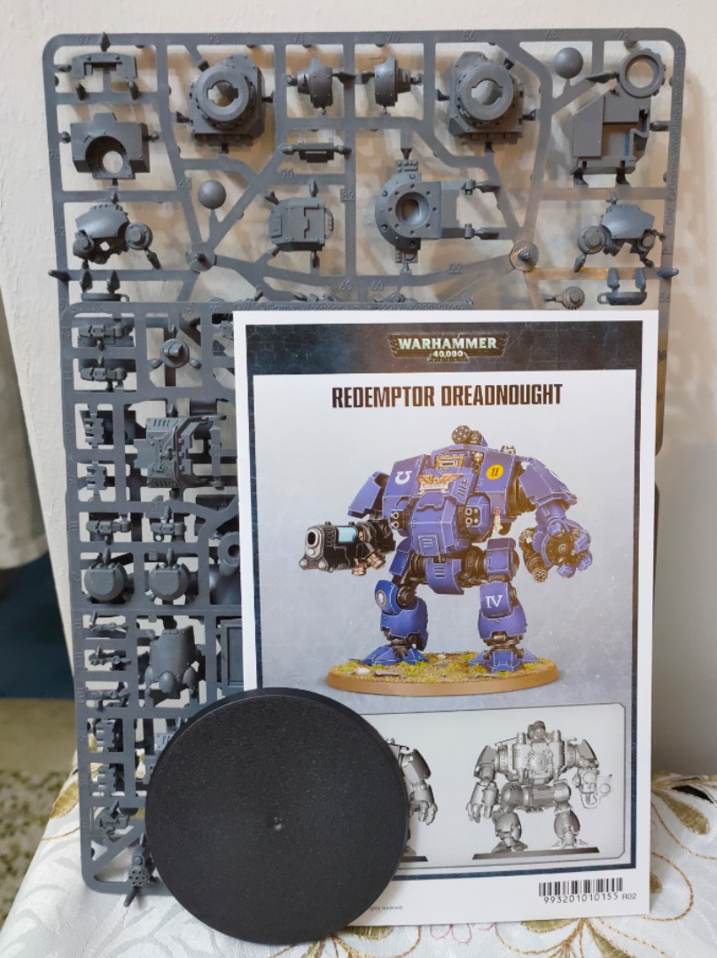 Warhammer 40K Space Marines Primaris Redemptor Dreadnought NEW, Hobbies ...