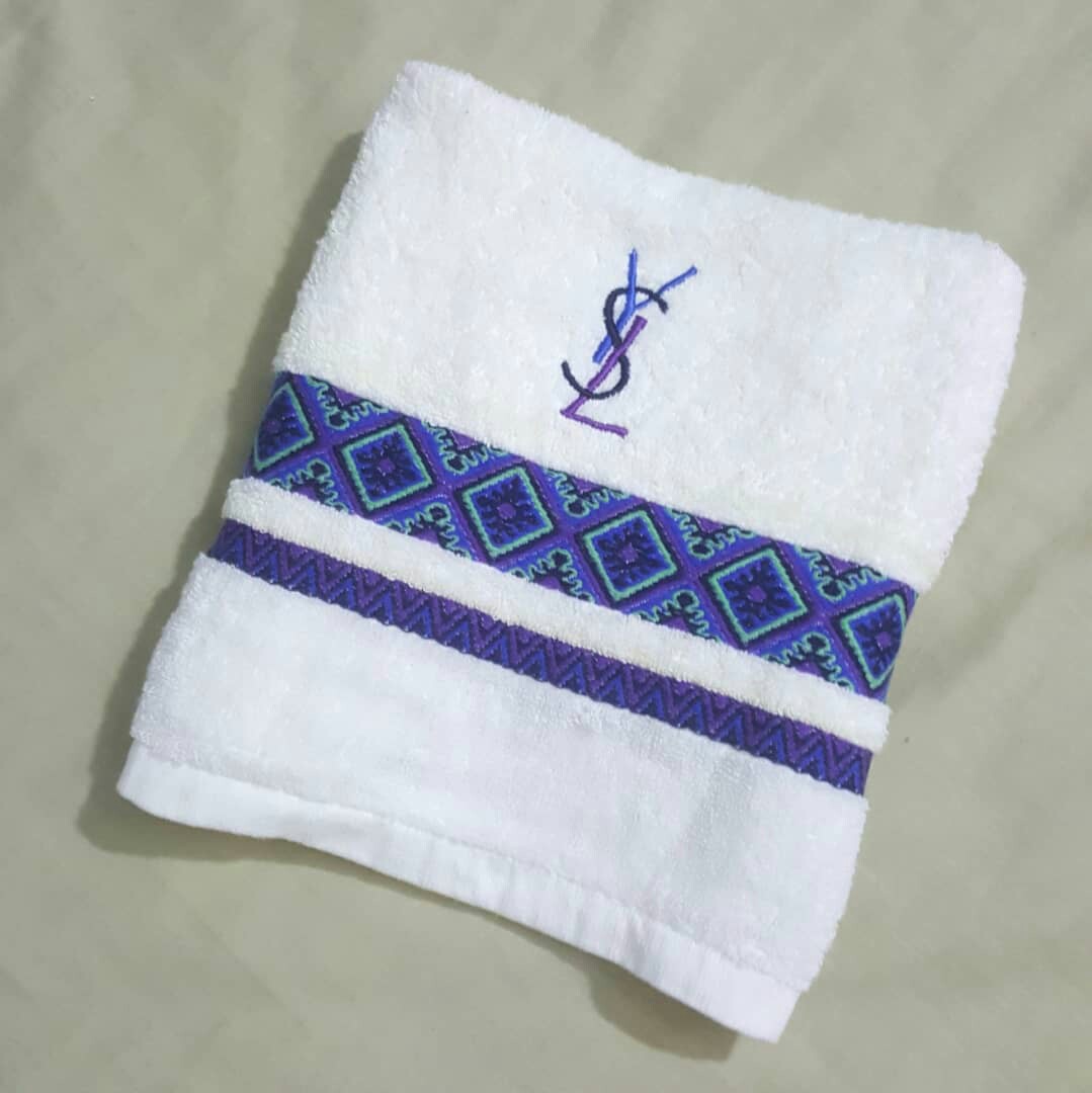 YSL gym towel, Women's Fashion, Activewear on Carousell
