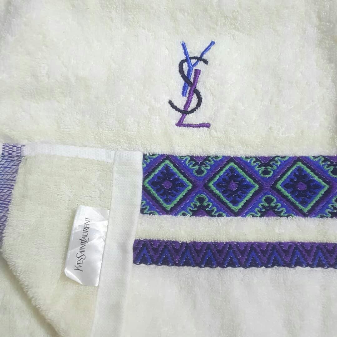 YSL gym towel, Women's Fashion, Activewear on Carousell