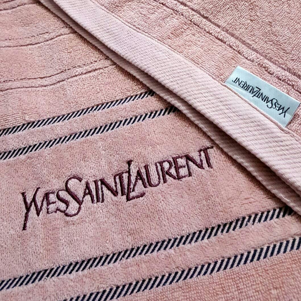 YSL pink blanket, Furniture & Home Living, Home Decor, Cushions ...