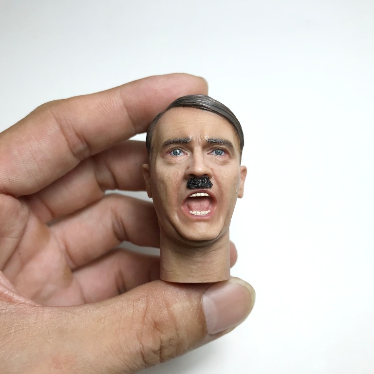 1/6 Scale 3R Adolf Hitler (Rare) Head Sculpt for 12" action figure ...