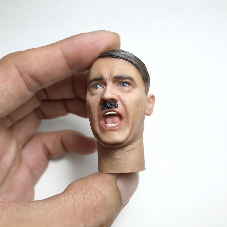 1/6 Scale 3R Adolf Hitler (Rare) Head Sculpt for 12" action figure ...