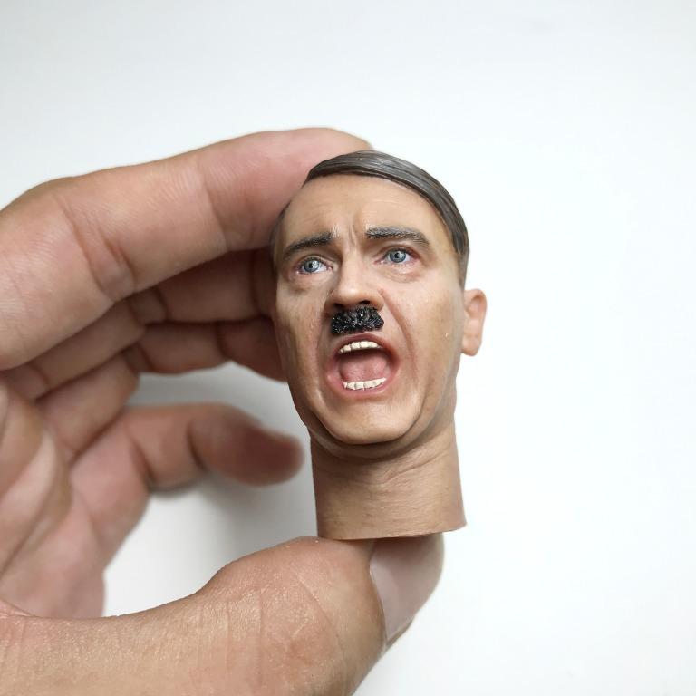 1/6 Scale 3R Adolf Hitler (Rare) Head Sculpt for 12" action figure, Hobbies & Toys, Toys & Games ...