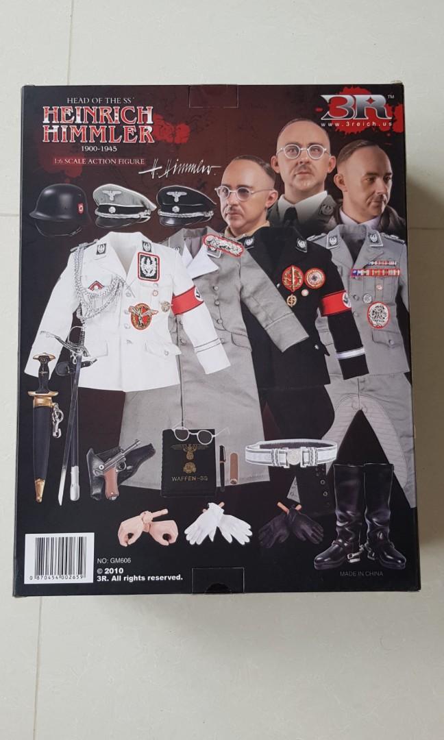 1/6 scale 3R WWII German Heinrich Himmler, Hobbies & Toys, Toys & Games on Carousell