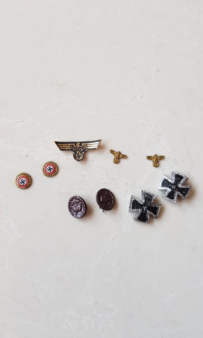 1/6 scale 3R WWII German Hitler badges insignia, Hobbies & Toys, Toys ...