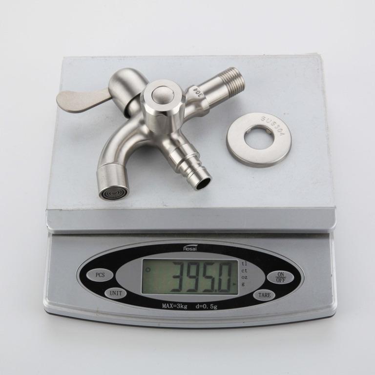 304 stainless steel double taps Multifunctional BATHROOM LAUNDRY TWO ...