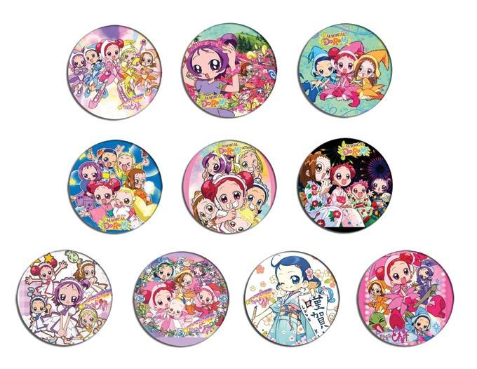 現貨 MAGICAL DoReMi 小魔女 anime Pin Pinback BADGE SET 1a動漫 漫畫襟章徽章磁石貼鑰匙扣 ...