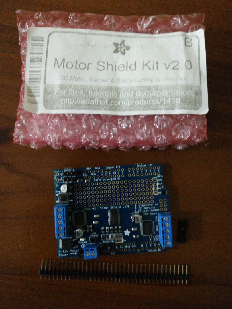 Adafruit Motorstepperservo Shield For Arduino Electronics Others On