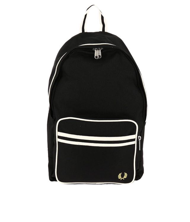 Brand new Fred Perry black backpack, Women's Fashion, Bags & Wallets ...