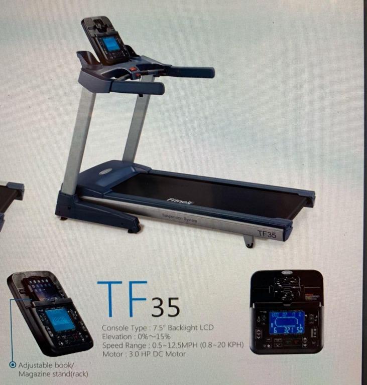 Brand New Treadmill - TF 35, Sports Equipment, Exercise & Fitness ...