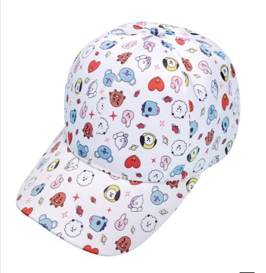 Bt21 unofficial cap, Women's Fashion, Watches & Accessories, Hats ...