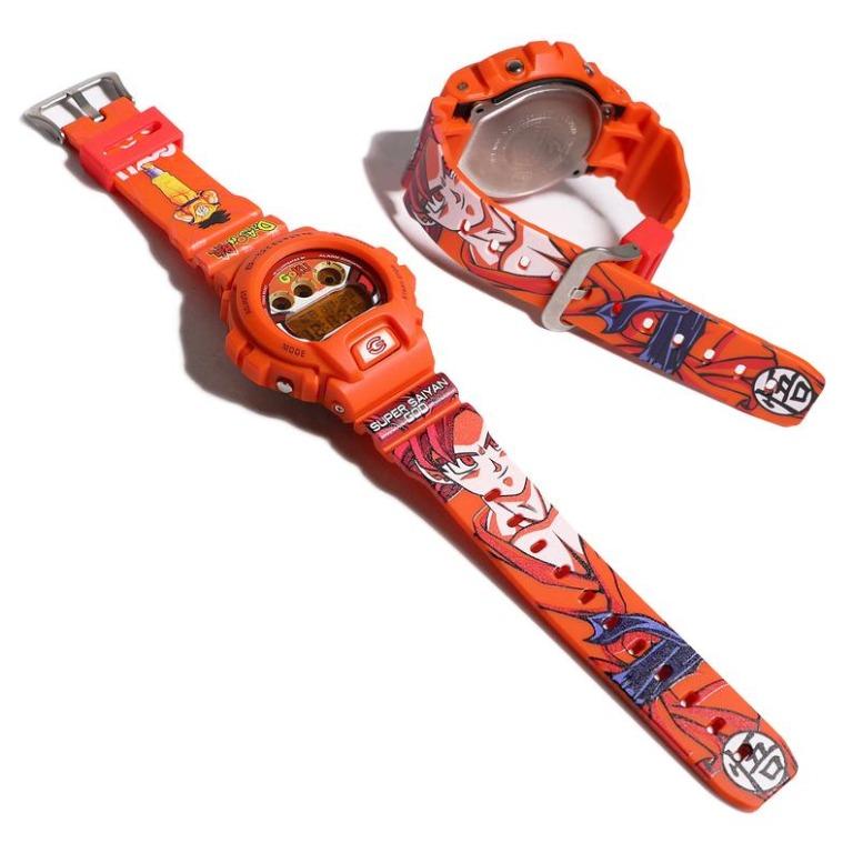 Casio G-Shock Dragon Ball Custom Design Digital Watch Collection | Goku ...