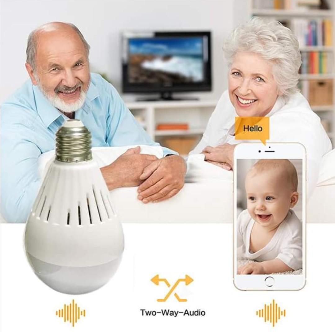 CCTV bulb, Furniture & Home Living, Security & Locks, Security Systems ...