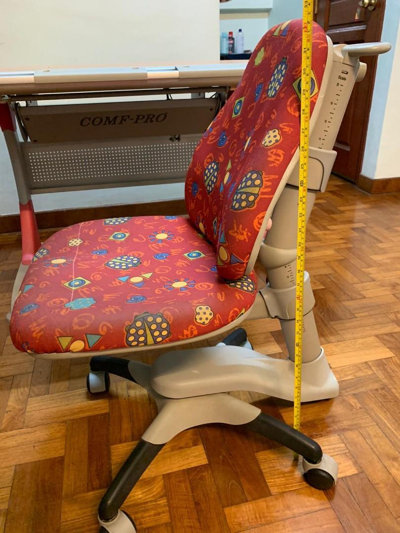 Comf Pro Ergonomics Table and Chair Set, Furniture & Home Living ...