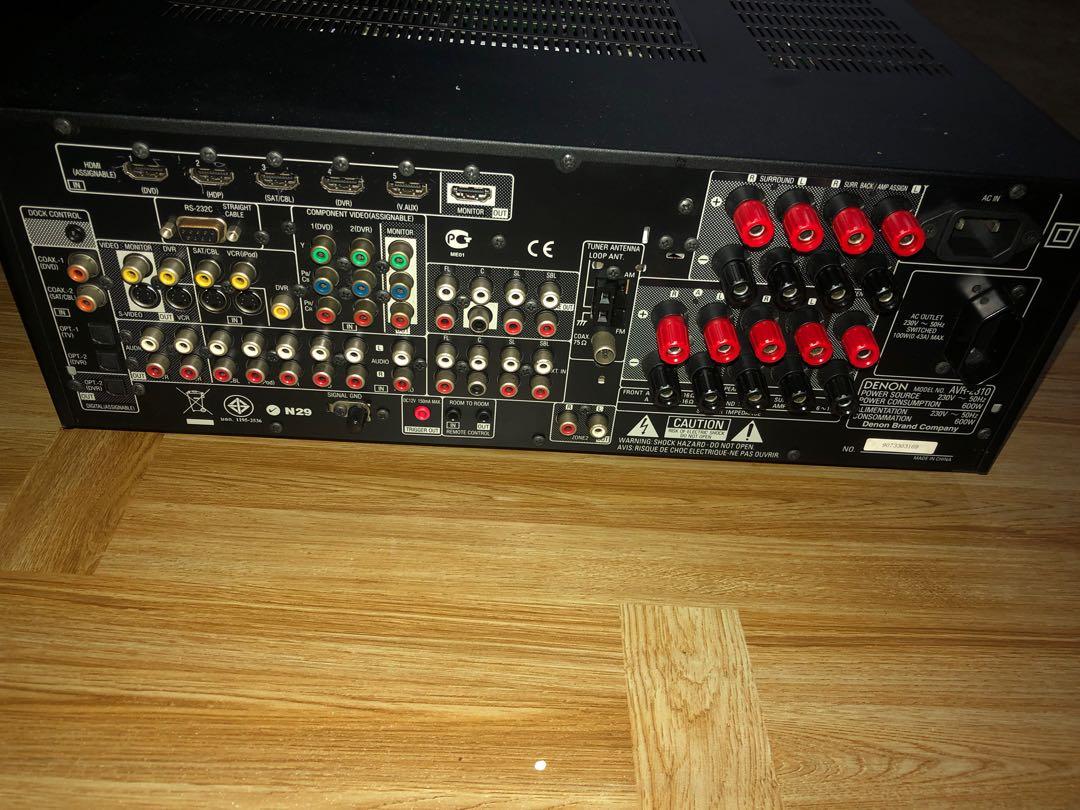 DENON AVR-2310, Electronics, Audio on Carousell