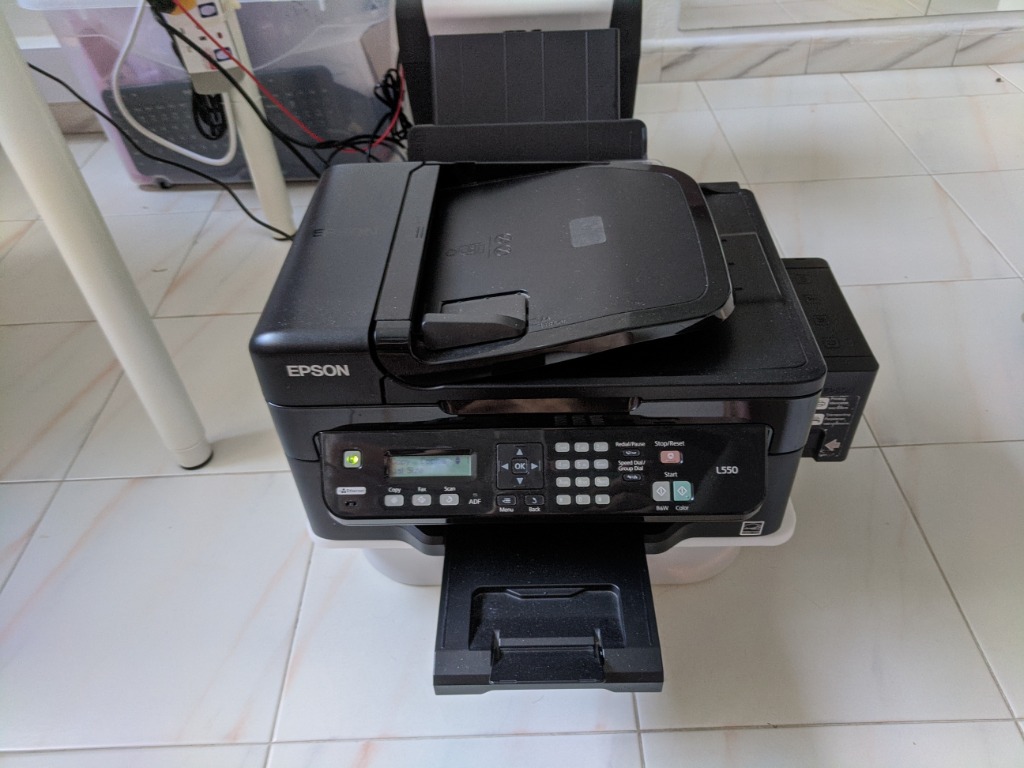 Epson L550 Inkjet 4-in-1 Printer, Computers & Tech, Printers, Scanners ...