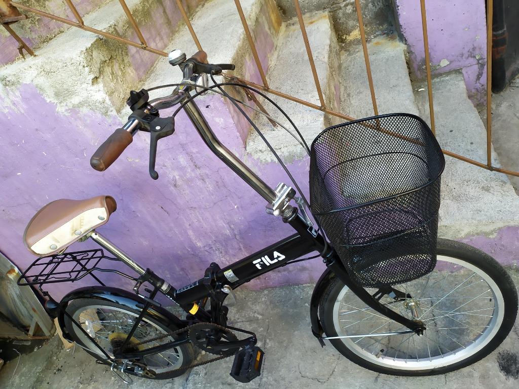 FILA FOLDING BIKE (FREE DELIVERY AND NEGOTIABLE!), Sports Equipment ...