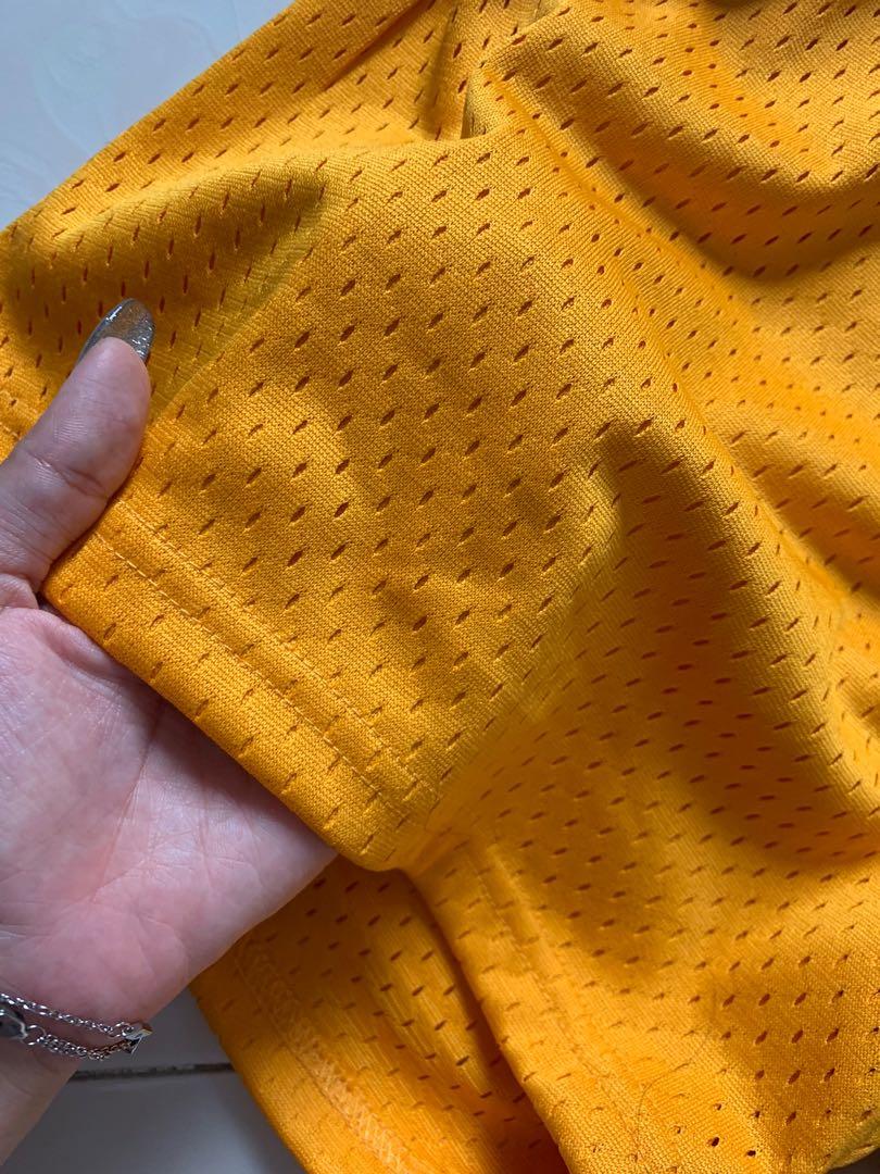FOG Essentials Yellow Mesh Shorts, Men's Fashion, Bottoms, Shorts on ...