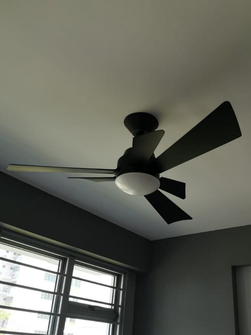 Dc ceiling fan // Kaze Designer dc fan, Furniture & Home Living ...