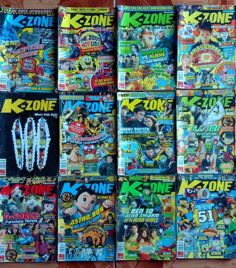 K-Zone Philippines 2009 (Complete Magazines Collection), Hobbies & Toys ...