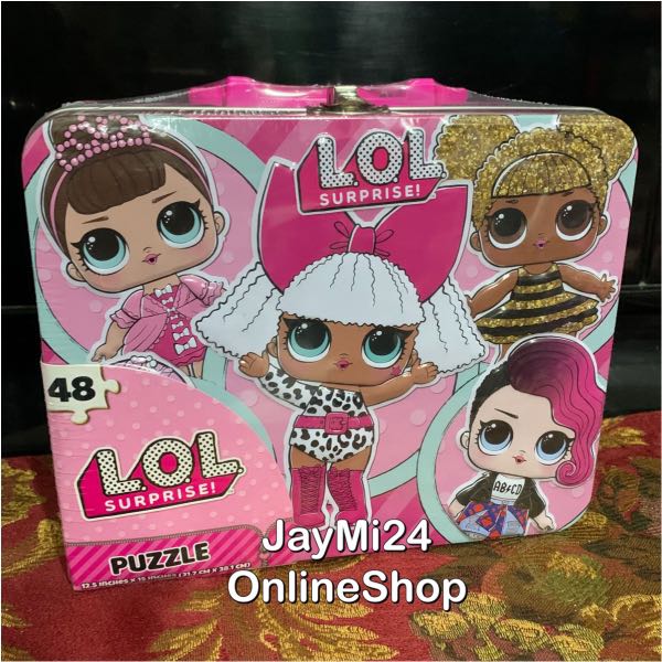 LOL Surprise Lunchbox with Puzzle L.O.L. surprise Lunchbox, Babies ...
