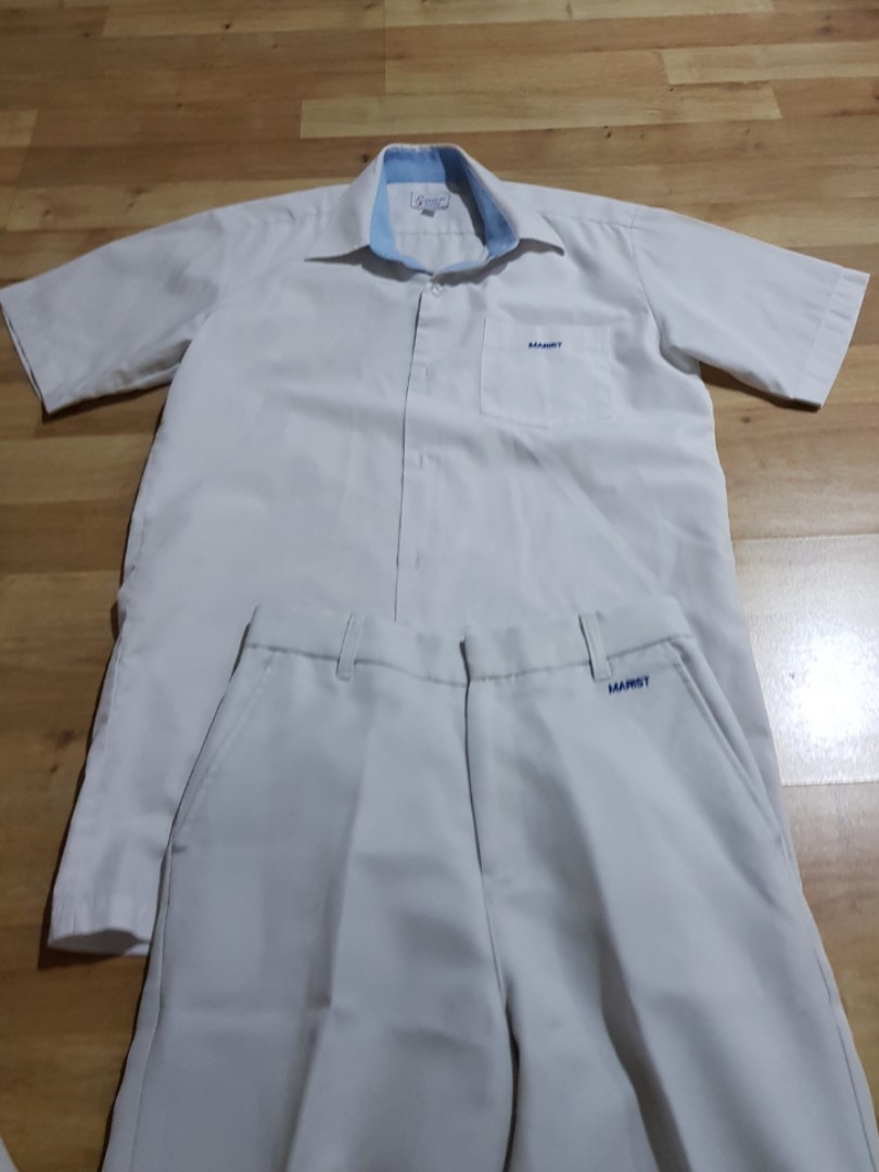 Maris Stella School Uniform Secondary, Men's Fashion, Tops & Sets ...