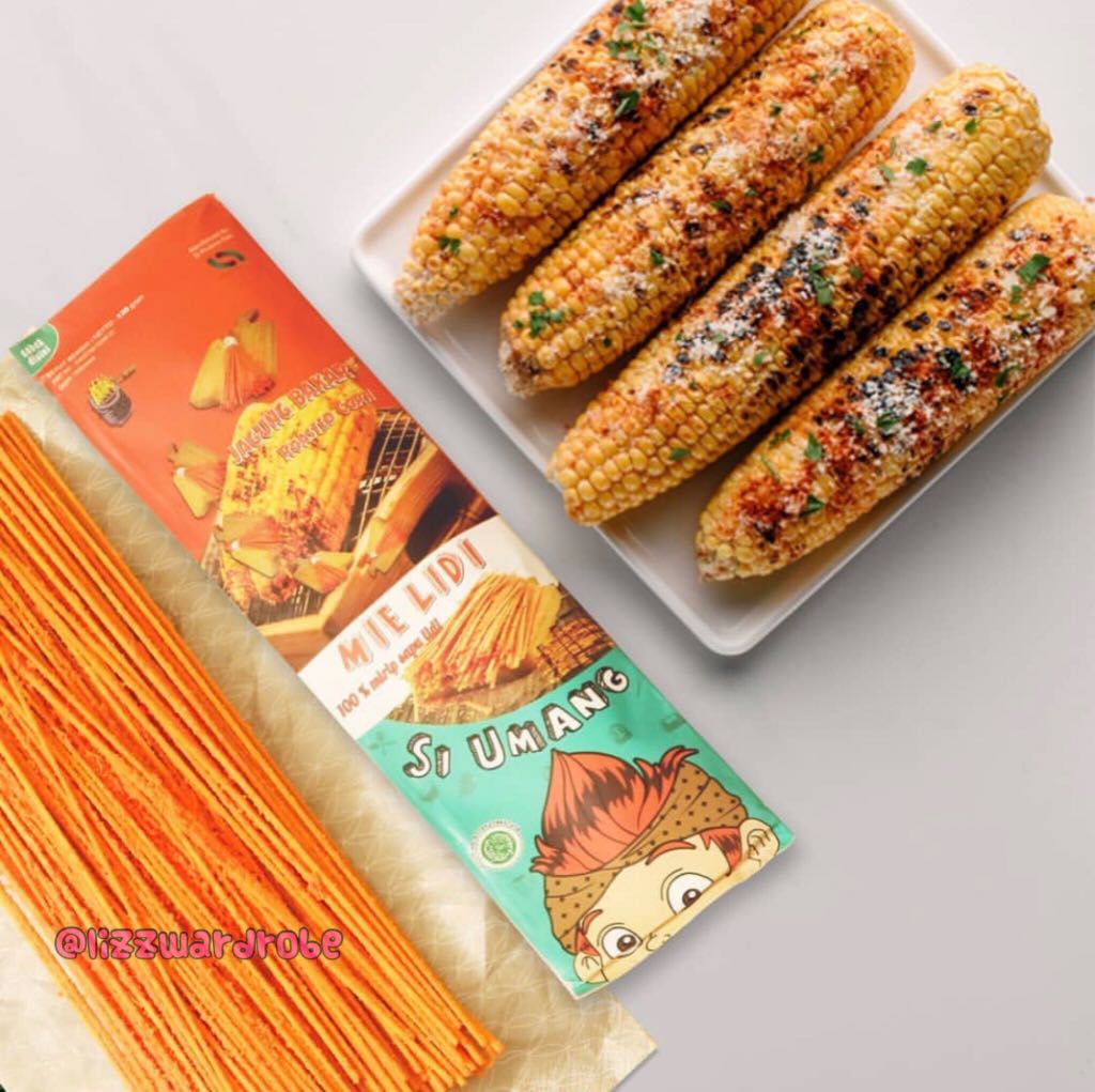Mie Lidi Si Umang Roasted Corn Flav, Food & Drinks, Packaged & Instant ...
