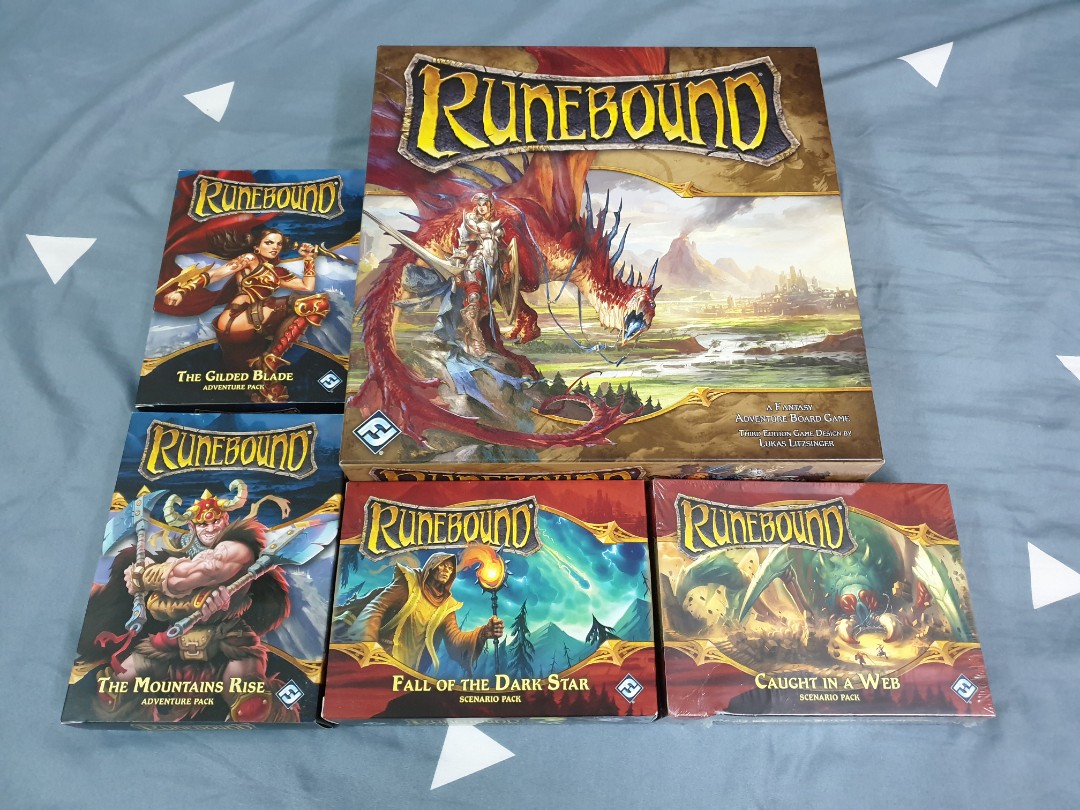 Runebound 3rd Edition (with optional expansions), Hobbies & Toys, Toys ...