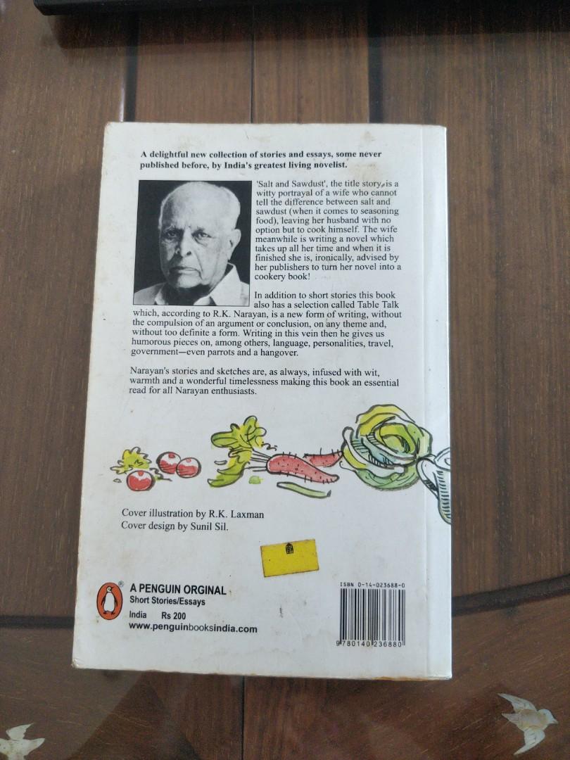 Salt & Sawdust by R. K. Narayan, Hobbies & Toys, Books & Magazines ...