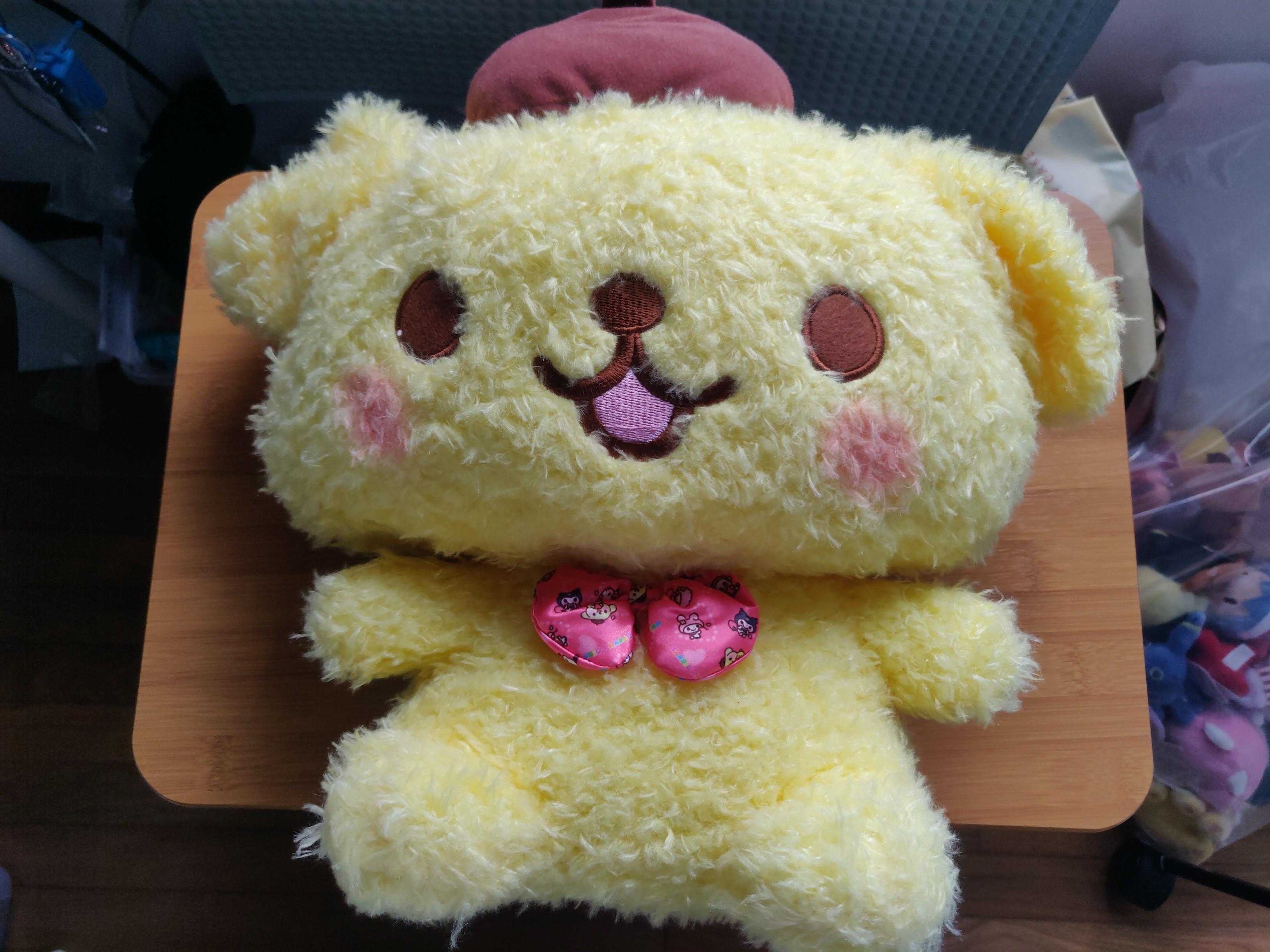 [Sanrio] Pompompurin Plush toy, Hobbies & Toys, Toys & Games on Carousell