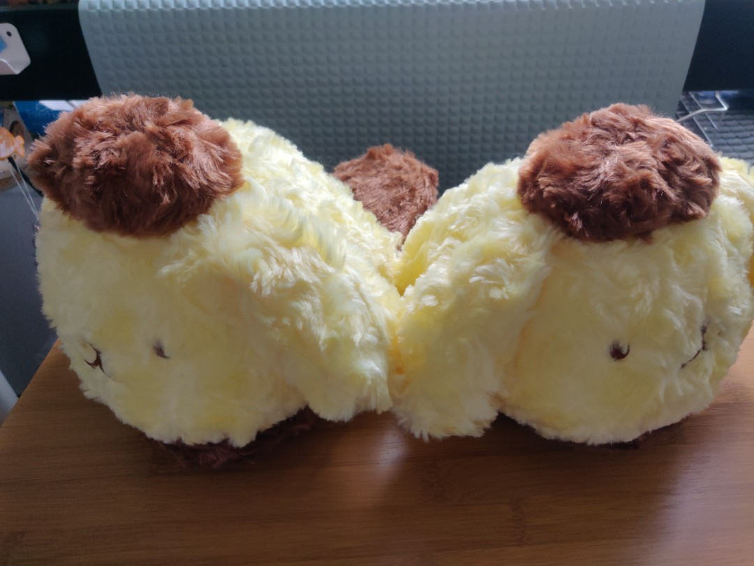 [Sanrio] Pompompurin Sleep slippers, Hobbies & Toys, Toys & Games on ...