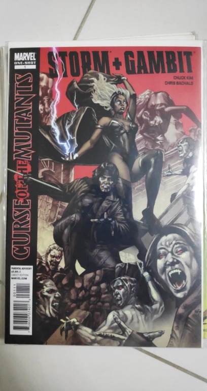 Storm and Gambit (2010) Curse of the Mutants #1A on Carousell