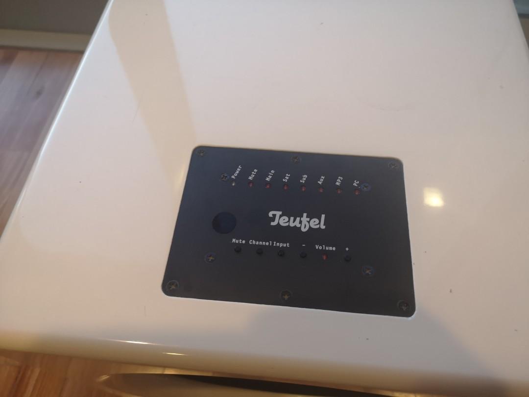 Teufel 2.1 active speaker system (famous German speaker brand), Audio ...