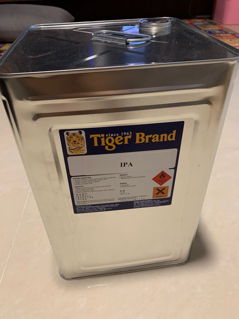 Tiger Brand IPA( Isopropryl Alcohol) Concentration: 99.8%, Furniture ...