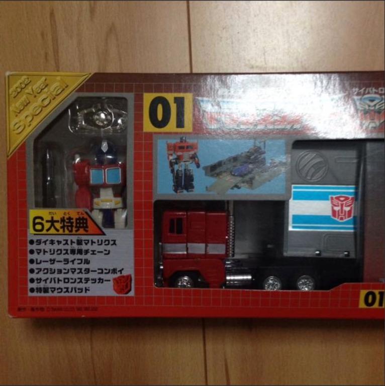 Transformers Optimus Prime Convoy Takara 2002 New Year Special Reissue ...