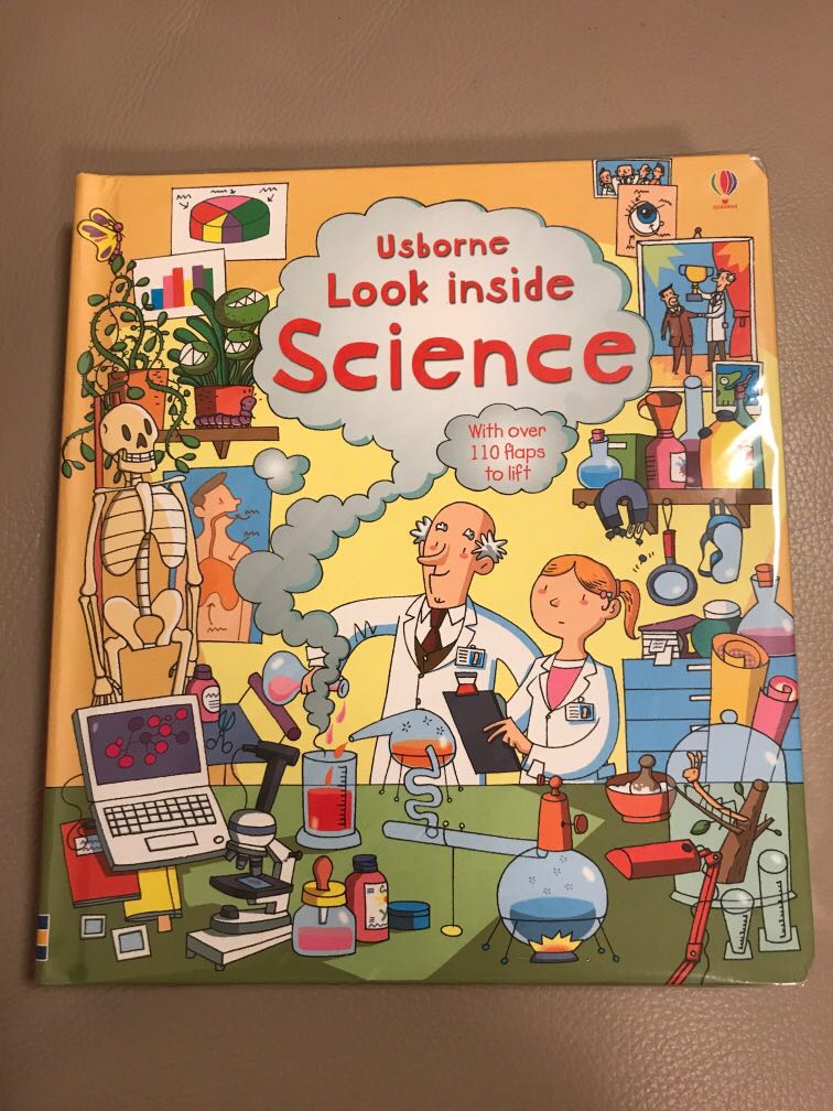 Usborne Look Inside Science Book, 興趣及遊戲, 書本 & 文具, 小說 & 故事書 - Carousell