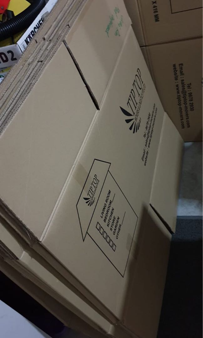 Used box for moving, Everything Else on Carousell