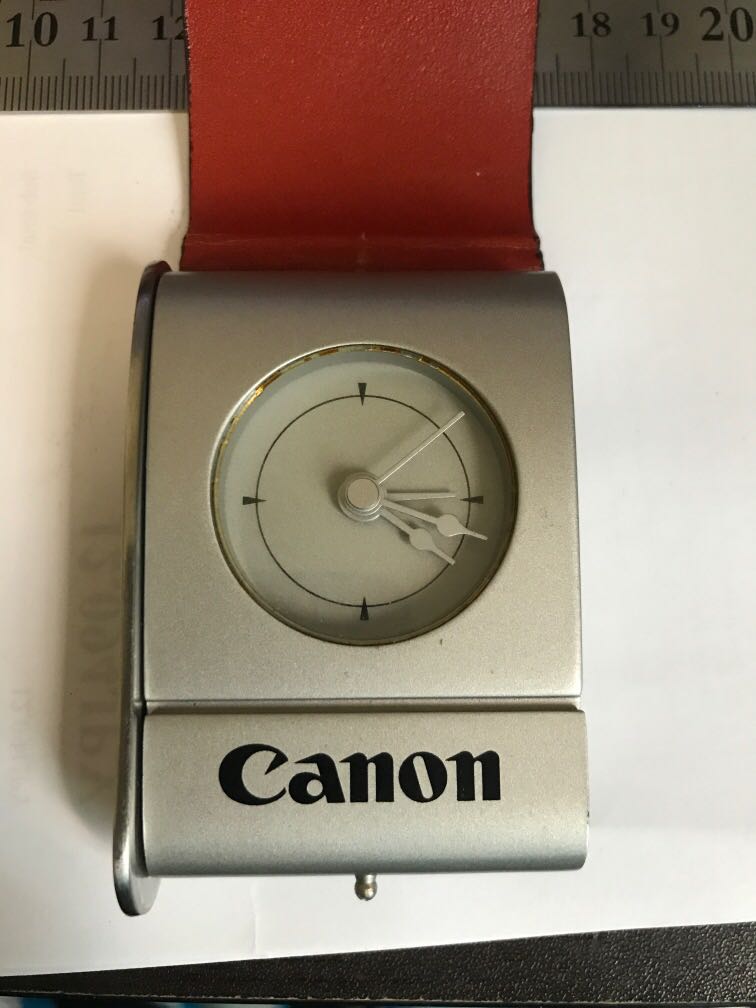 Vintage Canon Travel Alarm Clock, Hobbies & Toys, Memorabilia ...