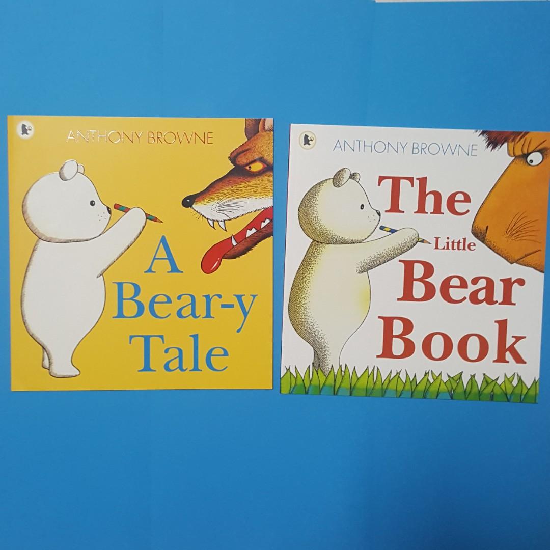 (2 for $6)A Bear-y Tale & The Little Bear Book by Anthony Browne ...